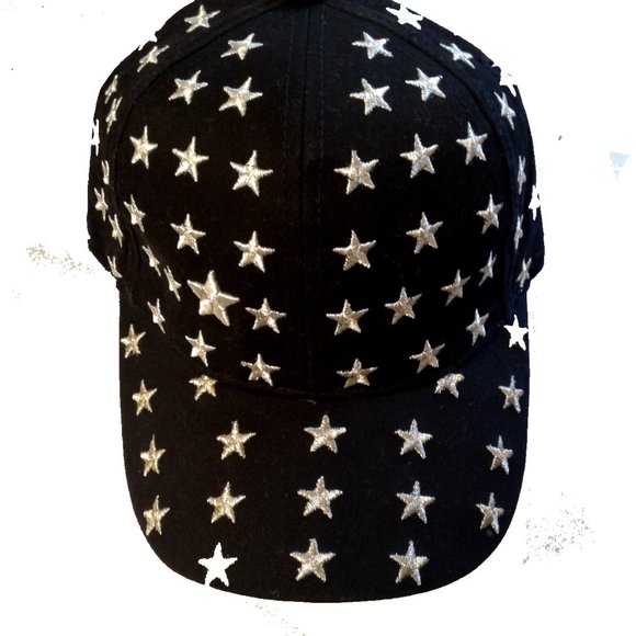 Accessories | Silver Stars Cap Girl | Poshmark